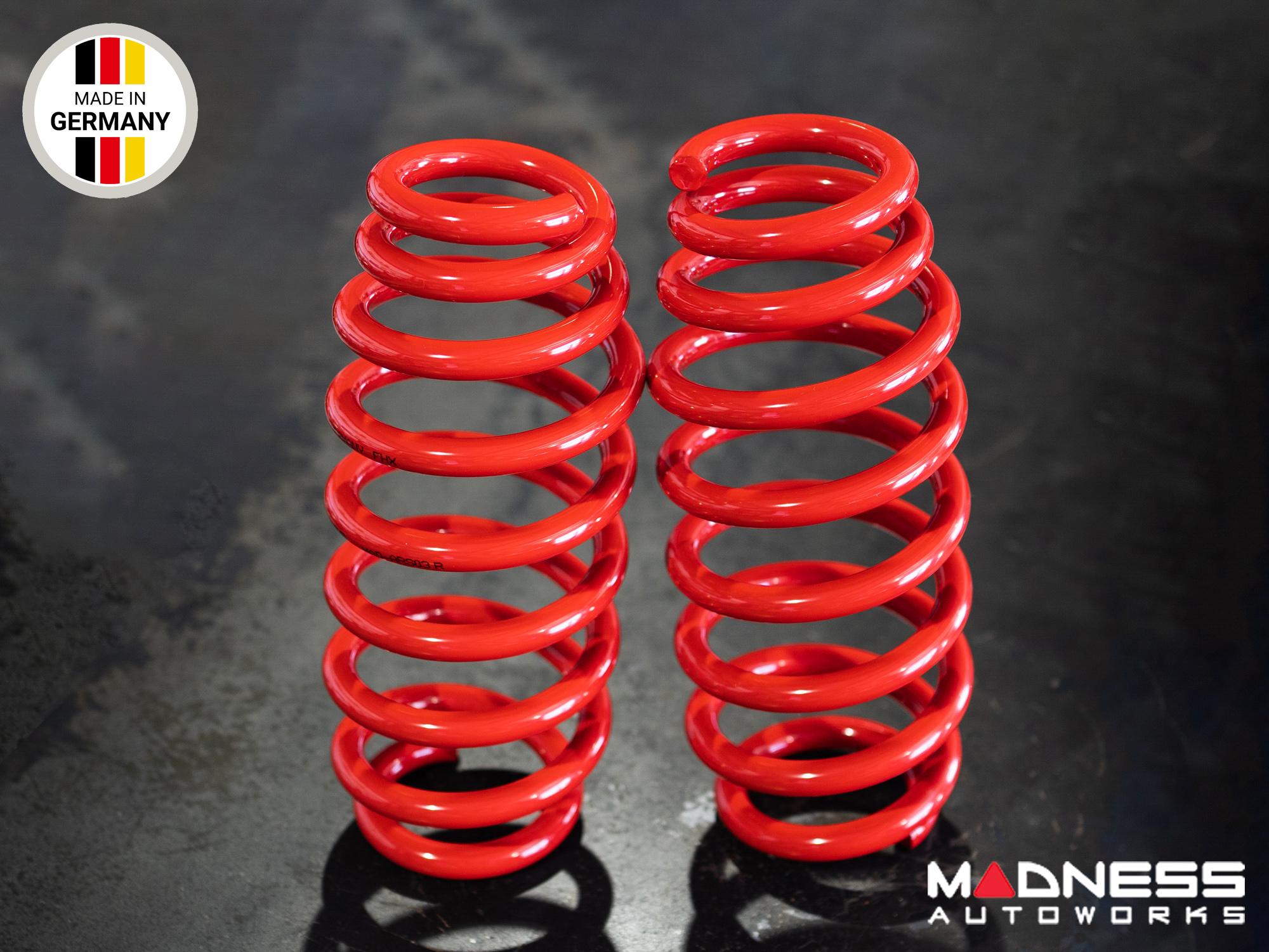Alfa Romeo Stelvio Lowering Springs by MADNESS - Sport Plus, 912028