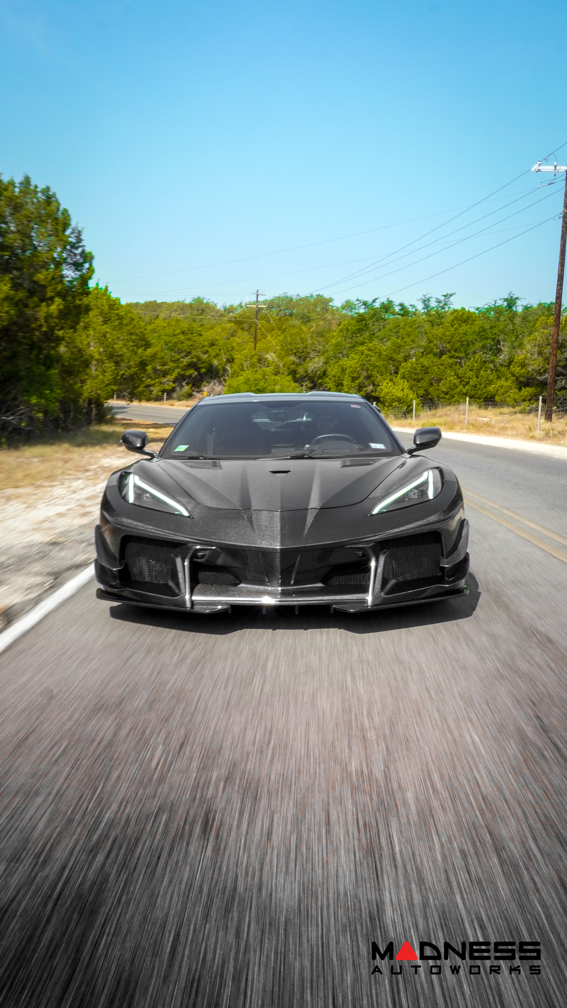 Chevrolet Corvette C8 Carbon Fiber Wide Body Kit - Anderson Composites ...