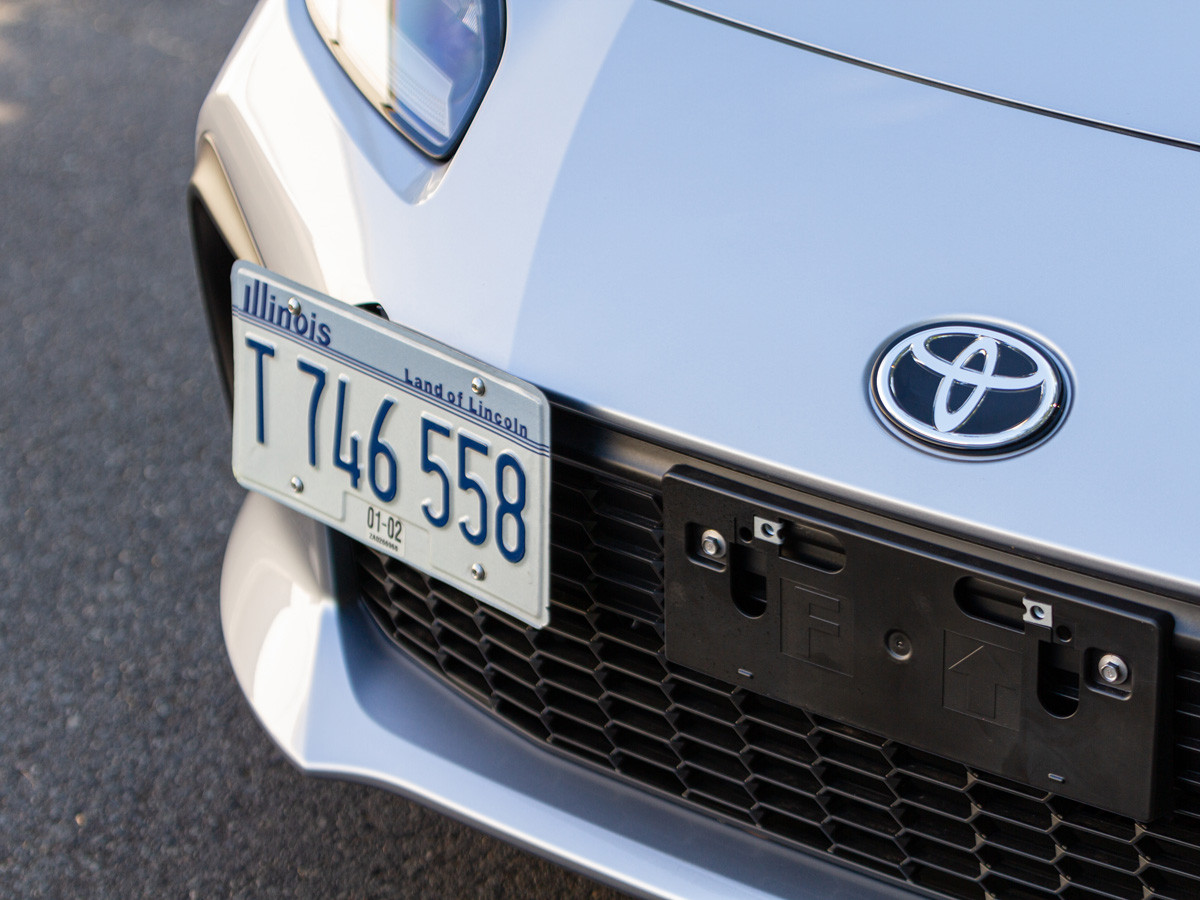 Toyota GR86 License Plate Mount - Platypus (2022-2023), CS-AF994