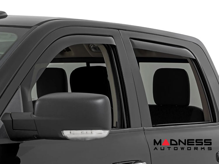 Dodge Ram Side Window Deflectors - In-Chanel - Crew Cab, 840924