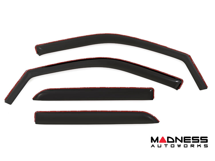 Dodge Ram Side Window Deflectors - In-Chanel - Crew Cab, 840924