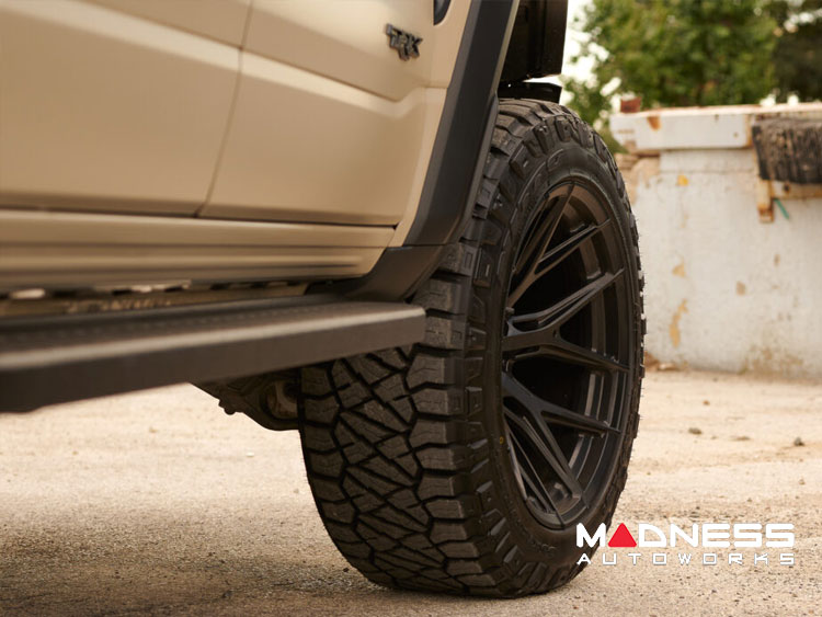 Dodge Ram TRX Custom Wheels - HF6-4 by Vossen - Satin Black,