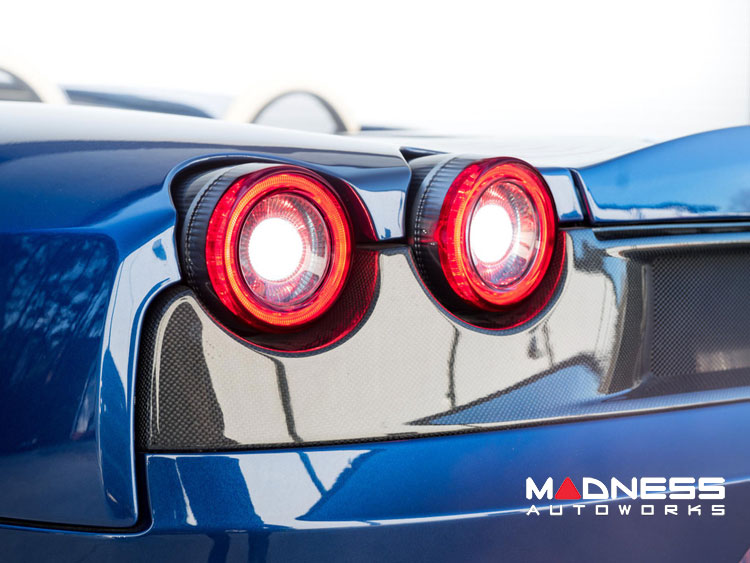 Ferrari F430 LED Tail Lights - XB LED - Morimoto - Smoked, LF357