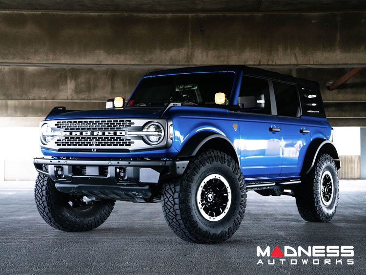 Ford Bronco Front License Plate Relocation Bracket - Factory Bumper ...