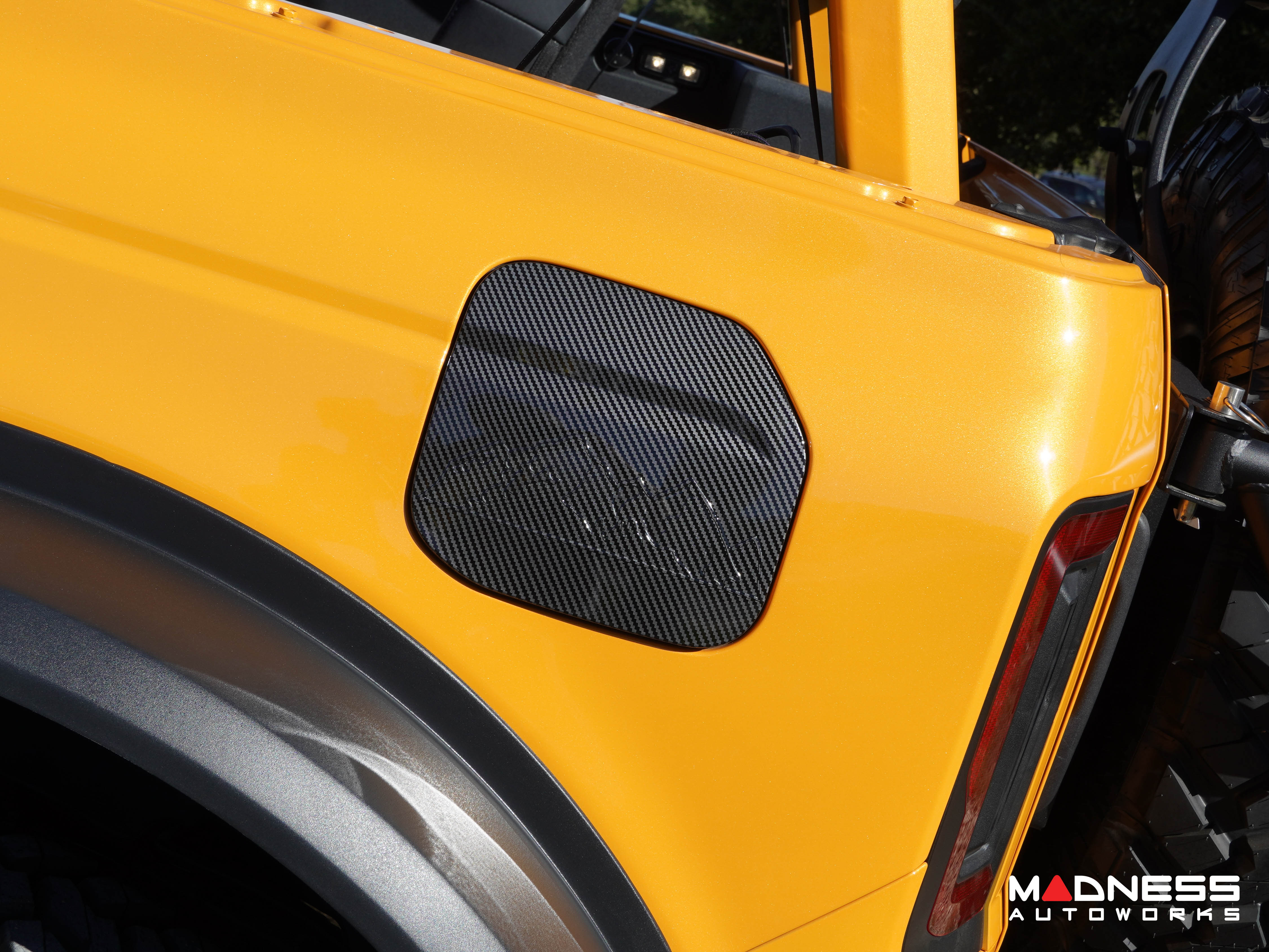 Ford Bronco Fuel Door Cover - Mountain Range Design, FT22030504