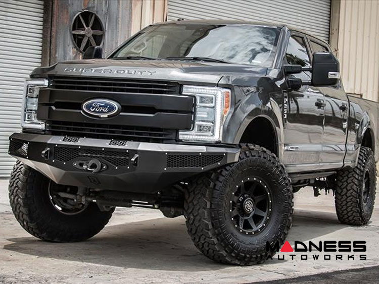 Ford Super Duty Front Bumper - Impact Series - Winch Bumper, 66200