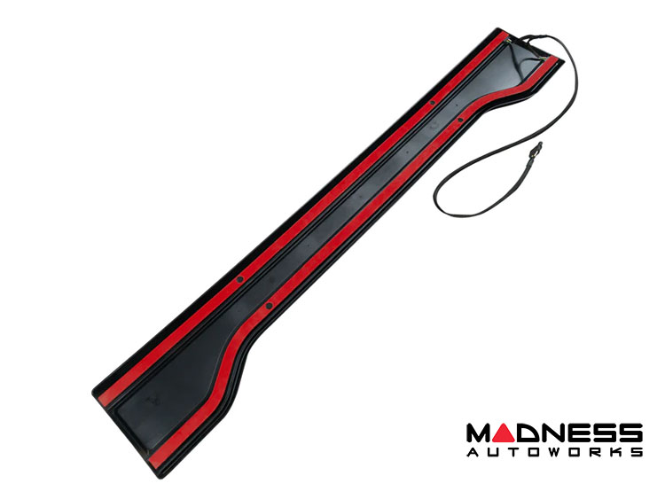 Jeep Gladiator JT Racetack Series - LED Tailgate Panel - Red Lens, 5918-504