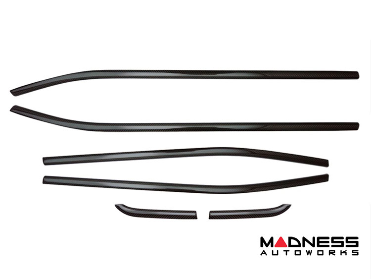 Jeep Renegade Door Trim - Side Window Molding Kit - Carbon Fiber , U005930