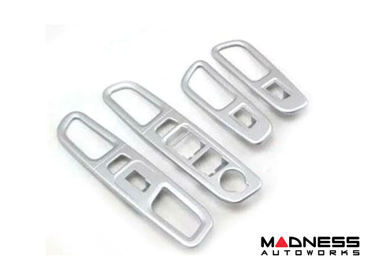Jeep Renegade Window Switch Trim Set - Silver, 1708020