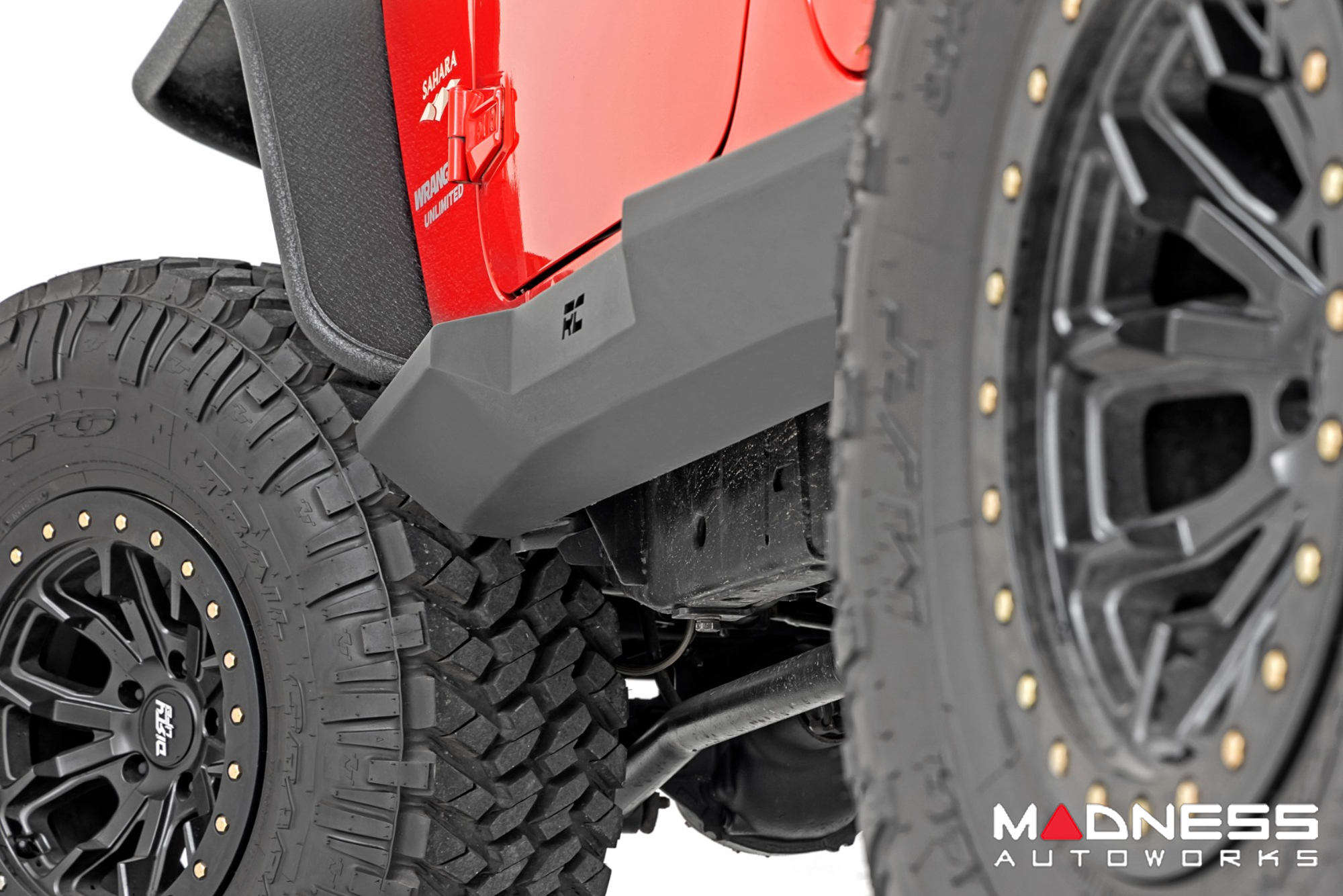 2007 - 2018 Jeep Wrangler - JK - Rock Sliders - HD - Rough Country , 90800