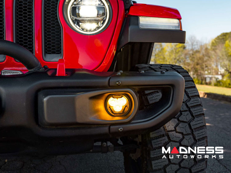 Jeep Gladiator LED Fog Light Kit - 4Banger Series - Morimoto - NCS/Wide ...