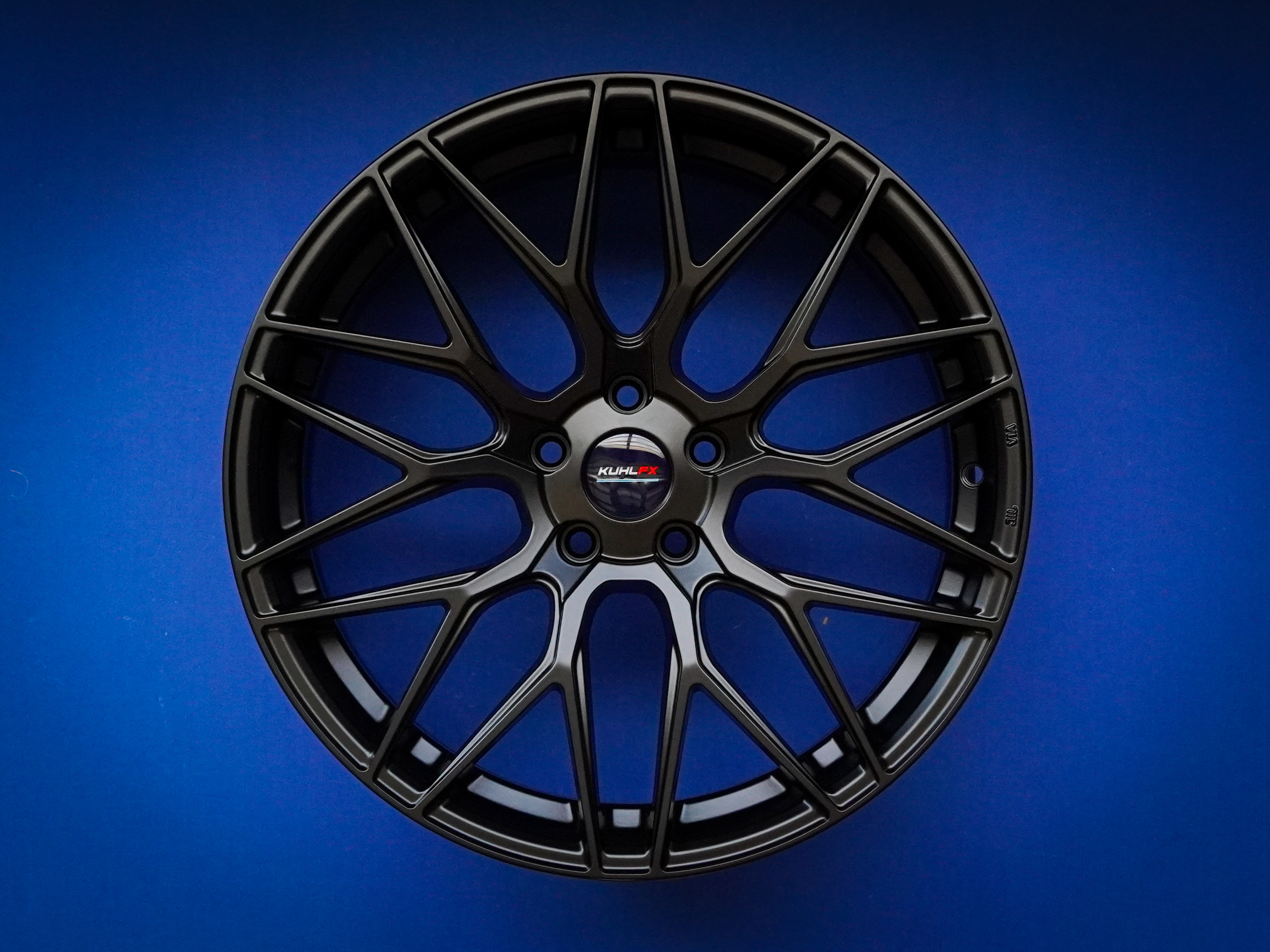 Alfa Romeo Giulia Custom Wheels (4) - KuhlFX - SFF - Matte Black, SFF ...