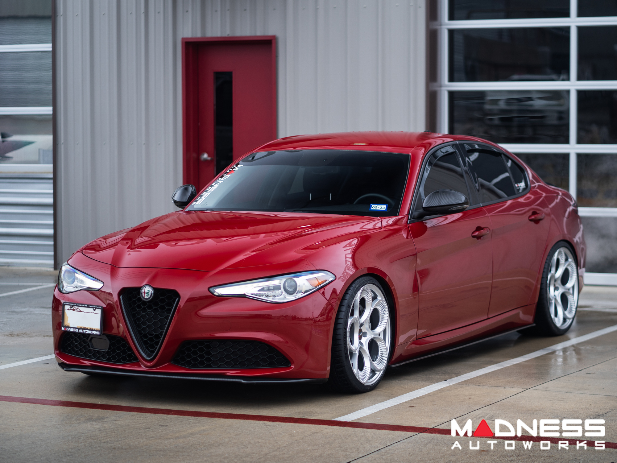 Alfa Romeo Giulia Custom Wheels - KuhlFX - Forged - Gloss Silver - set ...