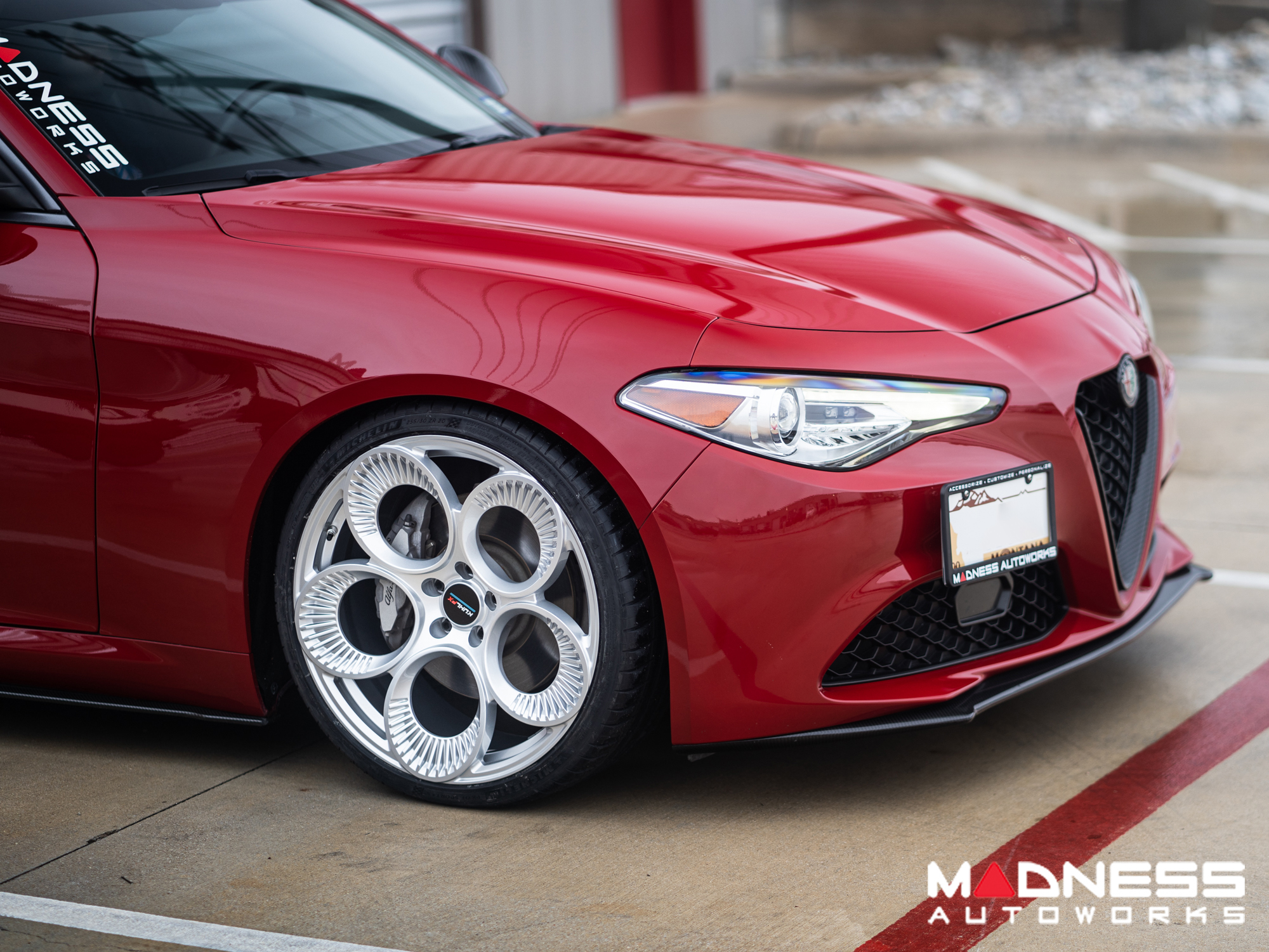 Alfa Romeo Giulia Custom Wheels - KuhlFX - Forged - Gloss Silver - set ...