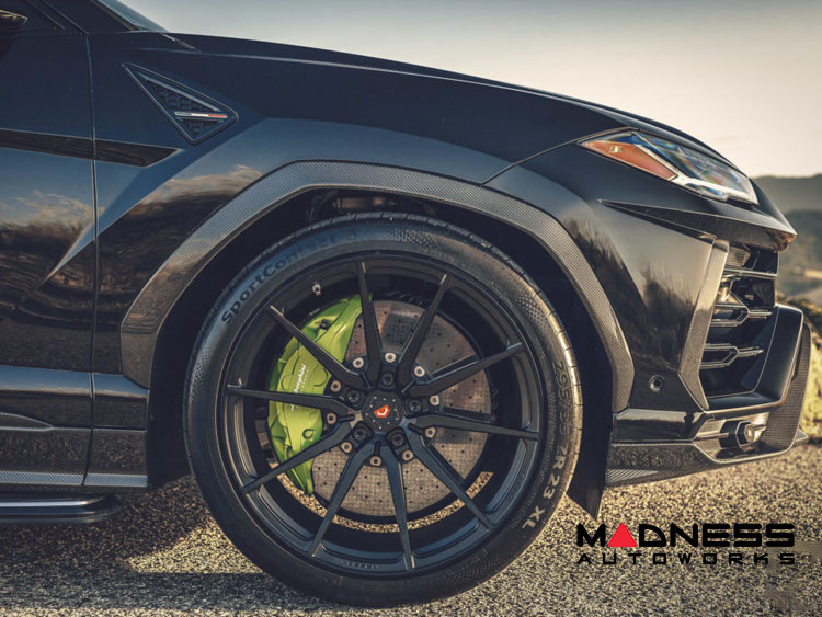 Lamborghini Urus Custom Wheels - M-X2 by Vossen - Satin Black,