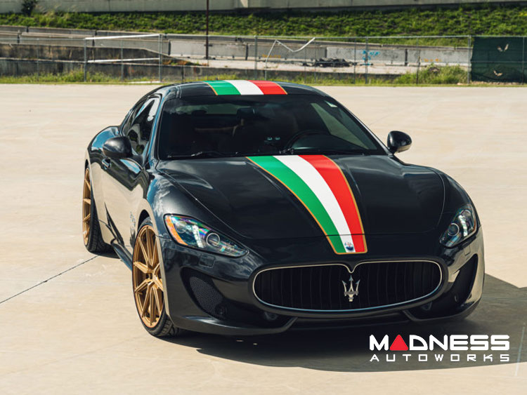 Maserati GranTurismo Custom Wheels - HF-3 by Vossen - Gloss Gold,