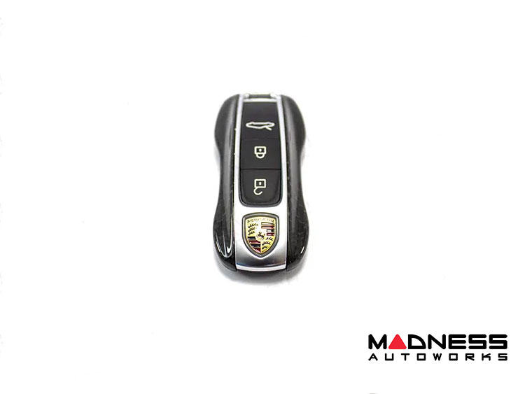 Porsche 992/971 Panamera Key Fob Cover - Carbon Fiber, P992-03