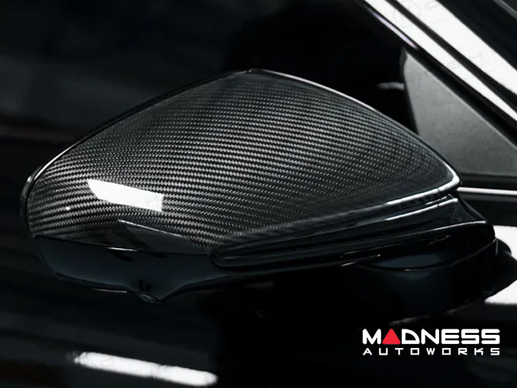 Porsche 992 Mirror Covers - Carbon Fiber - RHD, P992-01.RHD