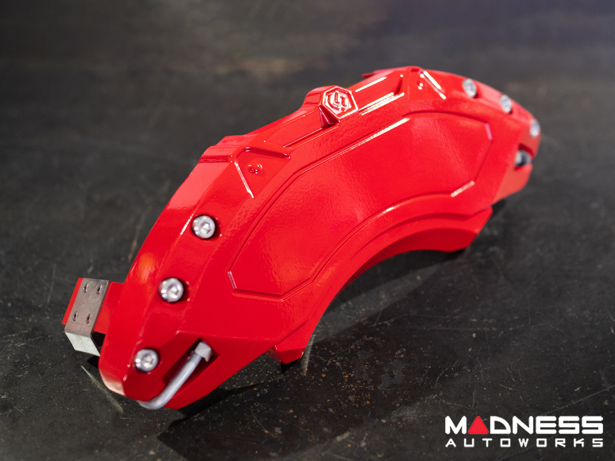 Tesla Model X Brake Caliper Cover Kit - Set of 4 - Red, W20230601