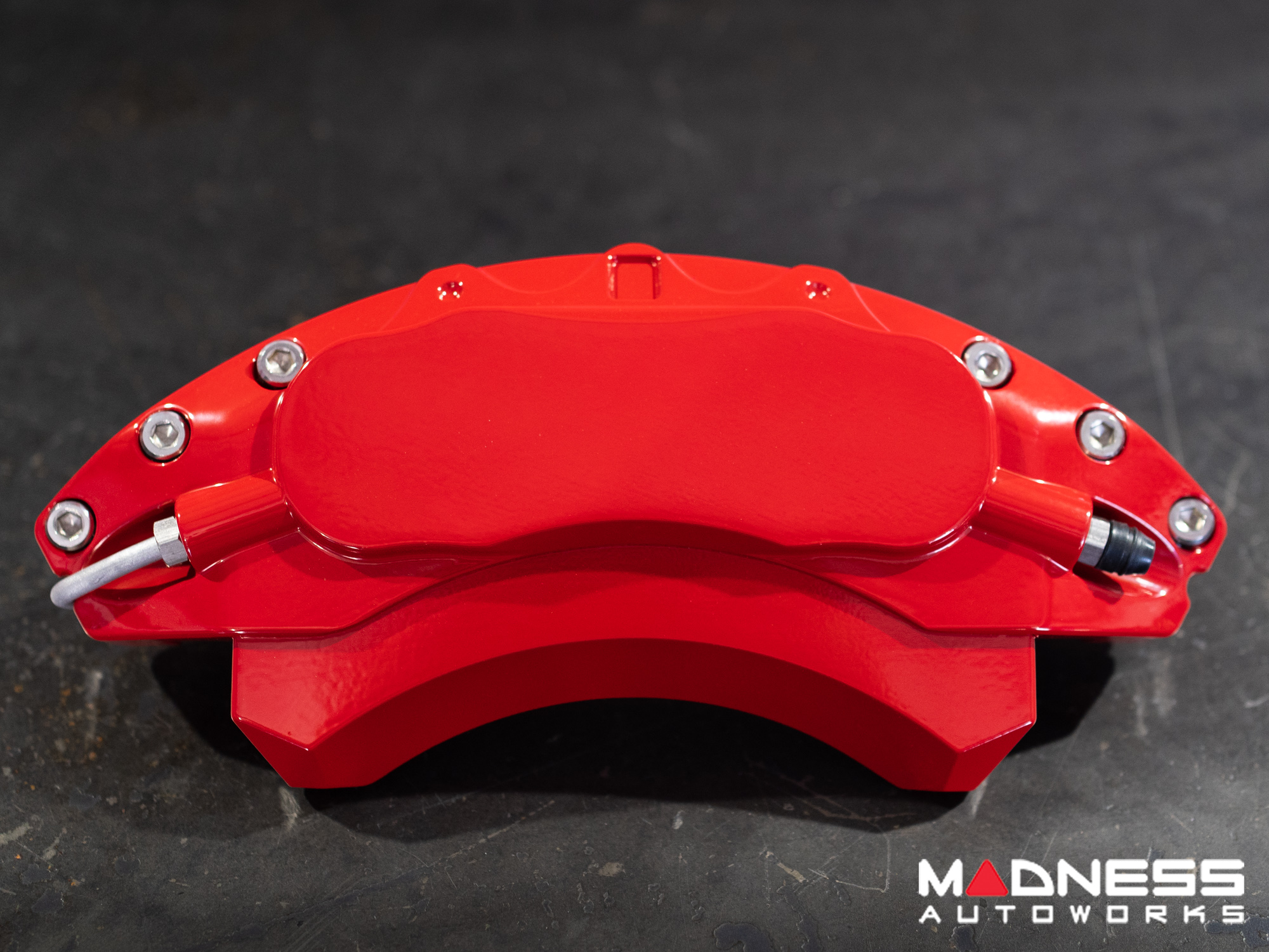 Tesla Model X Brake Caliper Cover Kit - Set of 4 - Red, W20230601