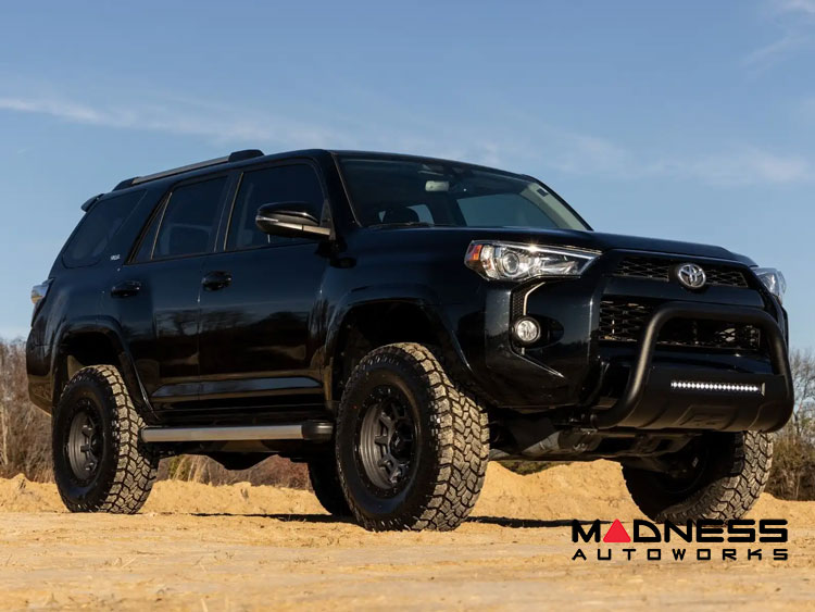 Toyota 4Runner Front Bull Bar - LED - Black, B-T4081