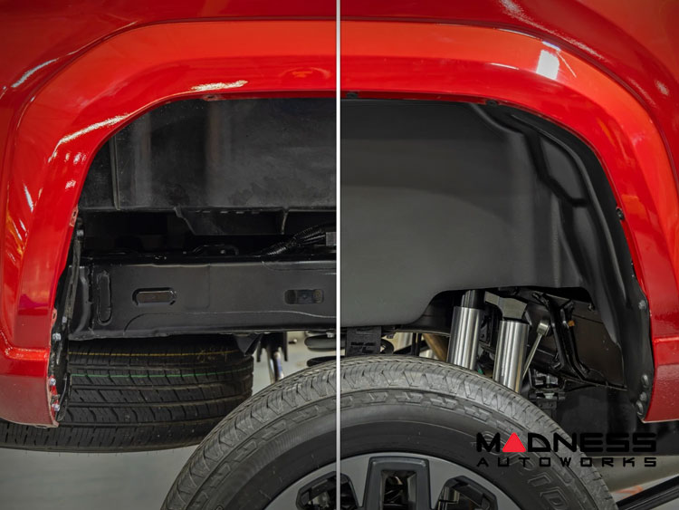Toyota Tacoma Fender Liners - Rear - Rough Country, 4521A