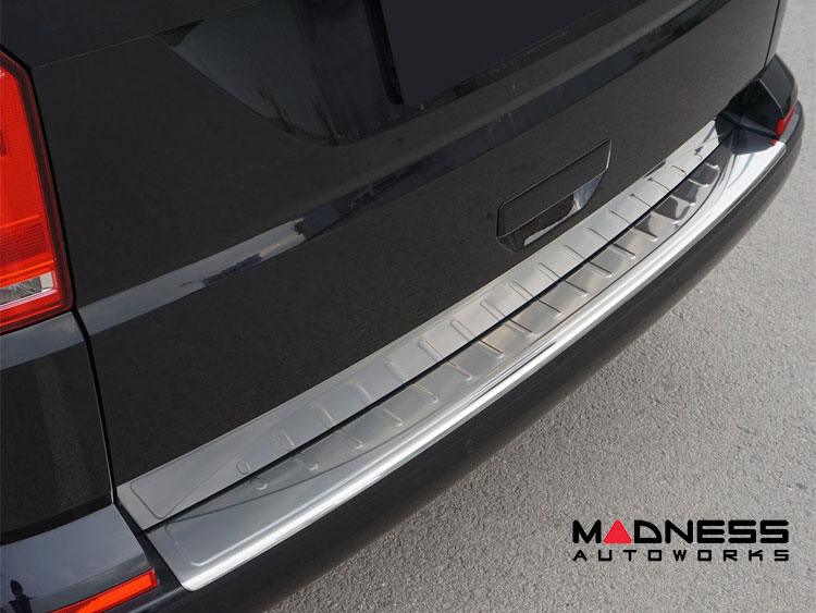 Volkswagen ID. Buzz Bumper Sill Cover - Rear - Polished Stainless Steel ...