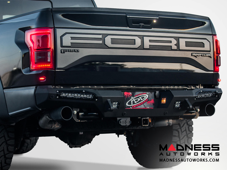 Ford Raptor Honey Badger Rear Bumper by Addictive Desert Designs - 2017 ...