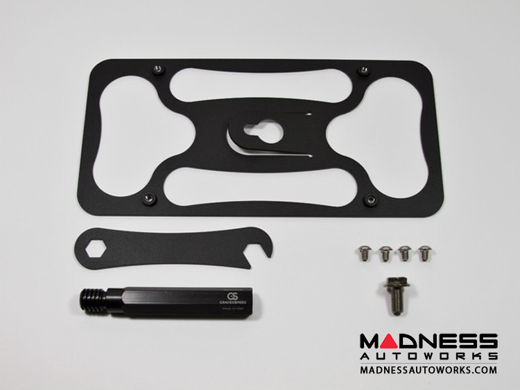 Alfa Romeo Giulia License Plate Mount - Platypus, CS-AB222