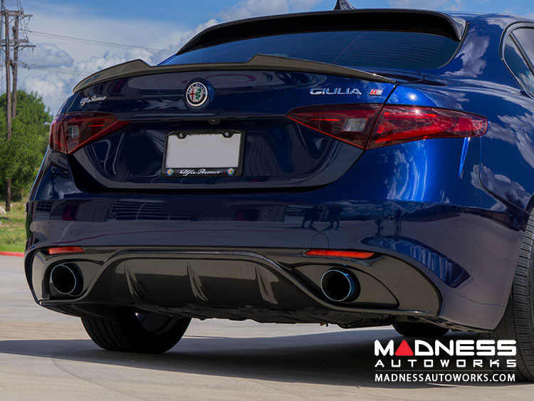 Alfa Romeo Carbon Fiber Diffuser