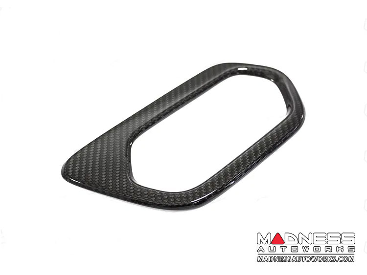 Alfa Romeo Giulia Carbon Fiber Front Sensor Frame Cover, ARGL-53