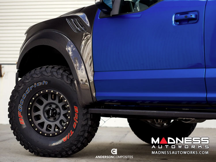 Ford Raptor Carbon Fiber Front Fenders - Type-OE by Anderson Composites ...