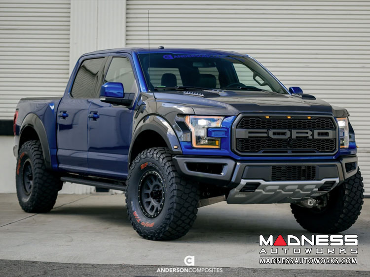 Ford Raptor Carbon Fiber Front Fender Flares - Type-OE by Anderson ...