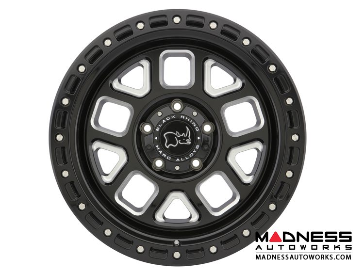 Black Rhino Alpine Wheels - Gloss Black w/Milled Spokes - 5x127 ...