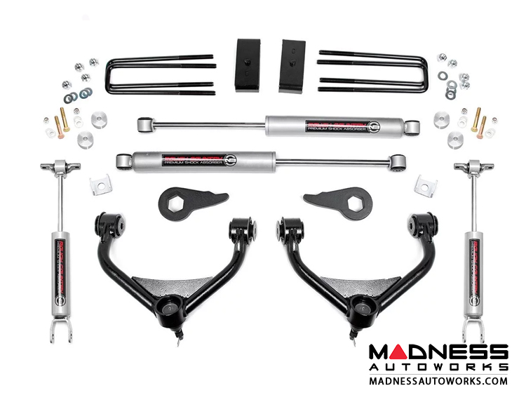 Chevy Silverado 2500/3500 4WD HD Bolt-On Suspension Lift Kit - 3.5 ...