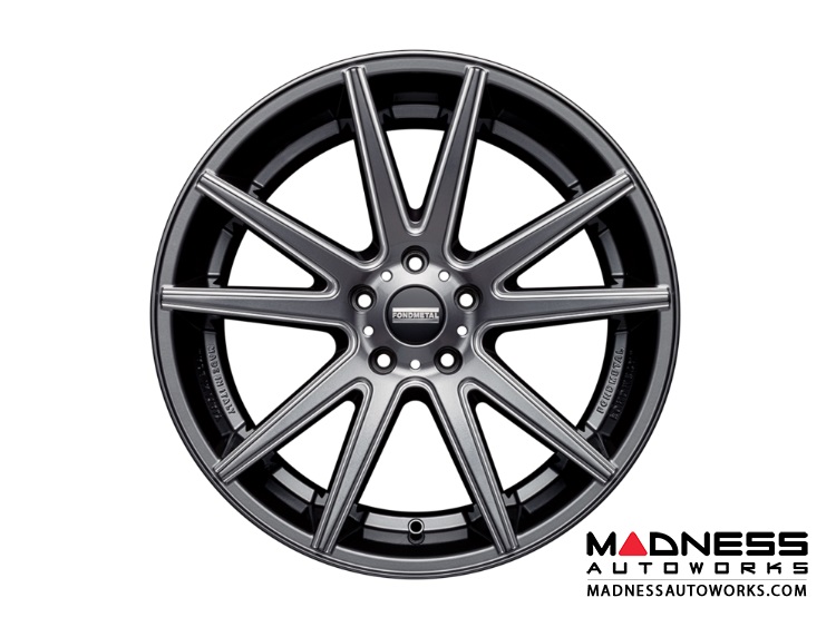 Chrysler 200 Custom Wheels by Fondmetal - Gloss Titanium Milled, STC-10 HM