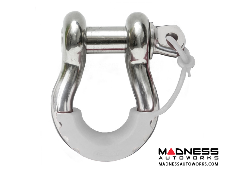 Jeep Wrangler JL Locking D-Ring Isolator - White, KU70058WH