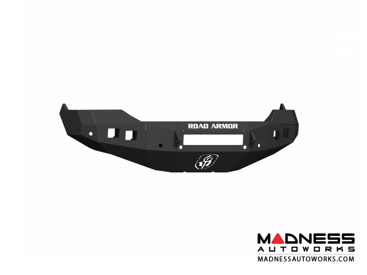 Dodge Ram 1500 Stealth Front Non-Winch Bumper - Texture Black, 413F0B-NW