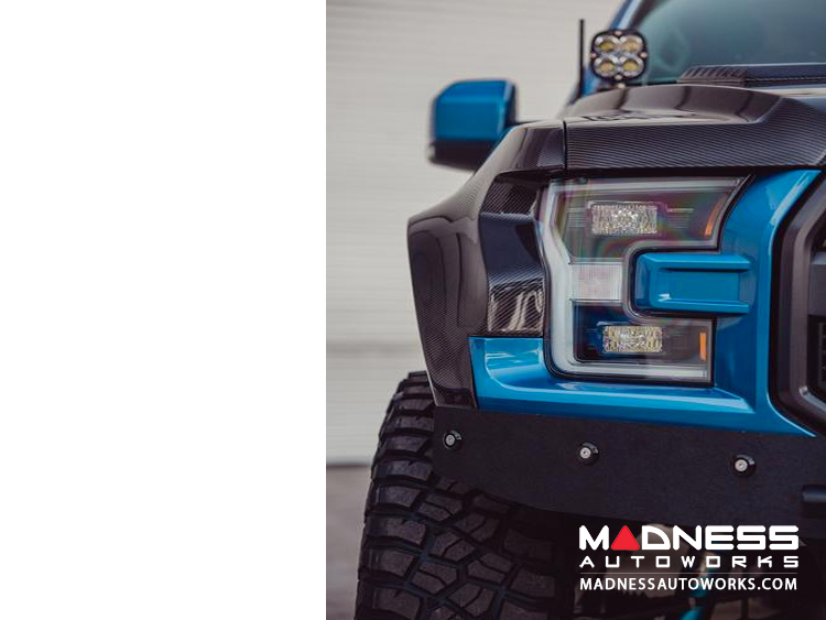 Ford Raptor Front Fender Flares - Type Wide - Carbon Fiber - Pair ...
