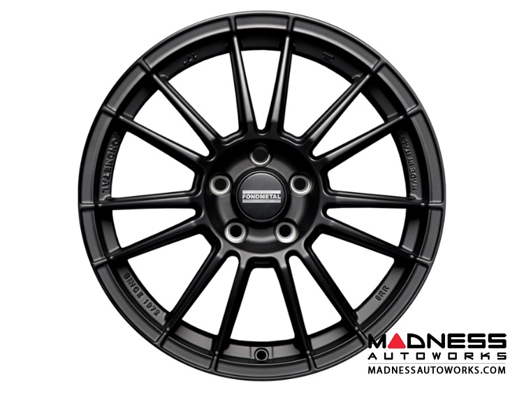 Ford Fusion Custom Wheels by Fondmetal - 9RR - Matte Black, 9RR B