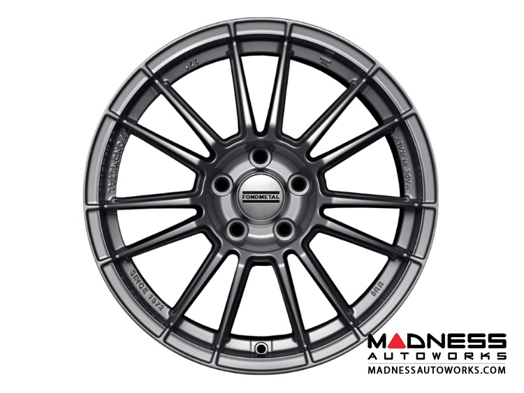 Ford Fusion Custom Wheels by Fondmetal - 9RR - Matte Titanium, 9RR H