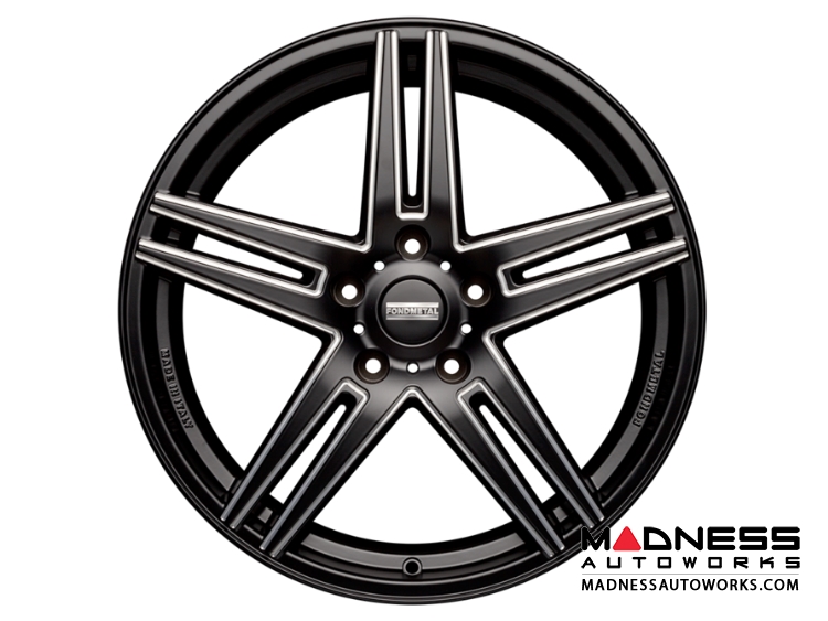 Ford Fusion Custom Wheels by Fondmetal - STC-05 - Black Milled, STC-05 BM