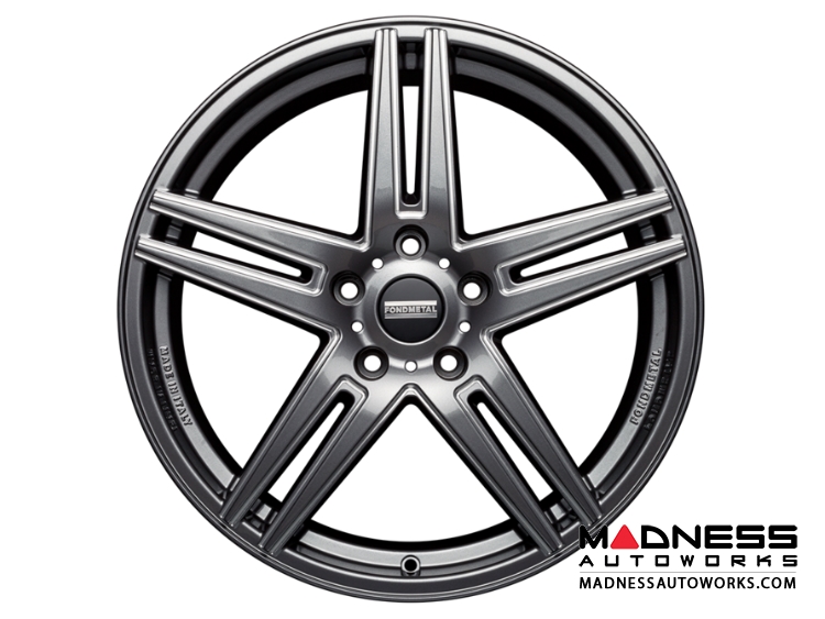 Ford Fusion Custom Wheels by Fondmetal - STC-05 - Gloss Titanium Milled ...