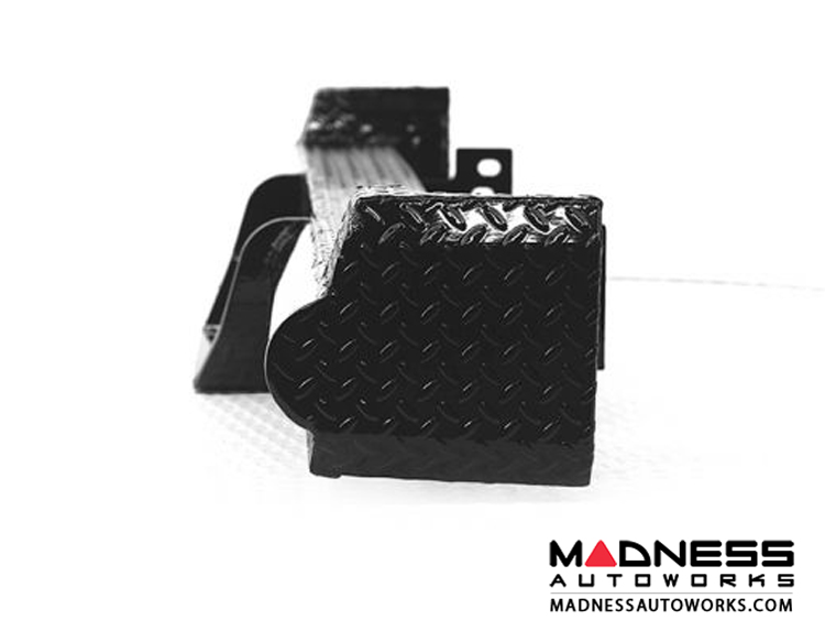 Ford F-250 Legend Rear Bumper w/ Sensor Plugs, BBF171BLSS