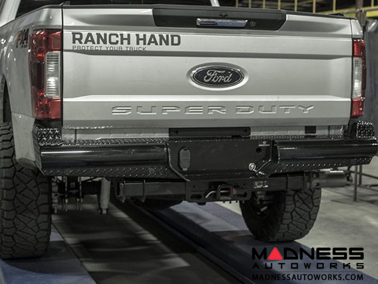 Ford F-250 Legend Rear Bumper w/ Sensor Plugs