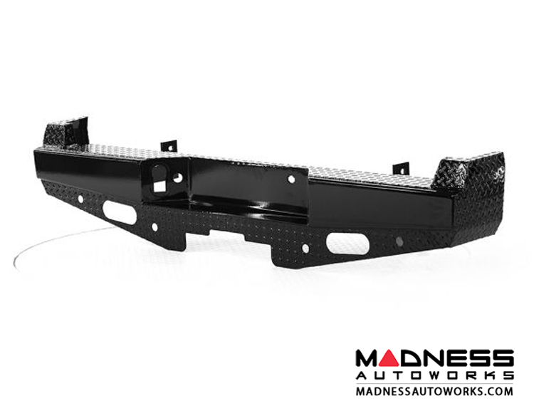 Ford F-350 Sport Lighted Rear Bumper w/ Sensor Plugs, SBF171BLSL