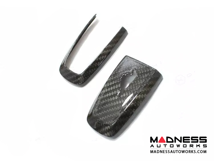 Ford Mustang Carbon Fiber Key Cover - Carbon Fiber (2018-2019), FOR-03