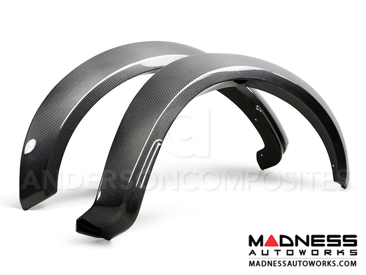 Ford Raptor Front Fender Flares - Type-Wide - Carbon Fiber - Pair, AC ...
