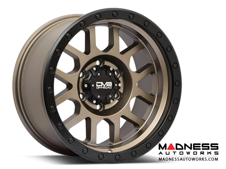 Jeep Wrangler JL 883 Off-Road Beadlock Wheel - Matte Black - 17x8.5"