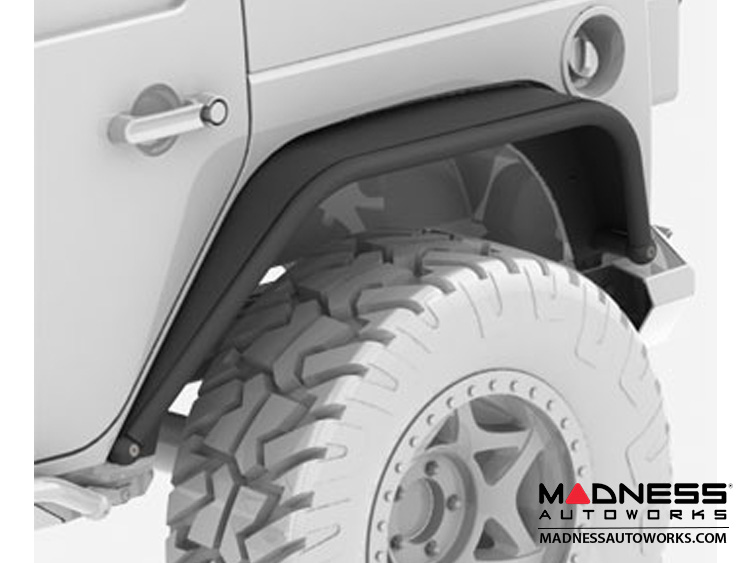 Jeep Wrangler JL Overland Tube Fenders - Rear , 6400